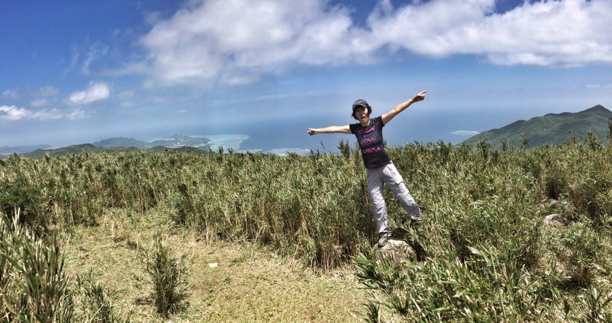 At the top of Okinawa, Mt. Omoto – Fly, Hike & Travel.